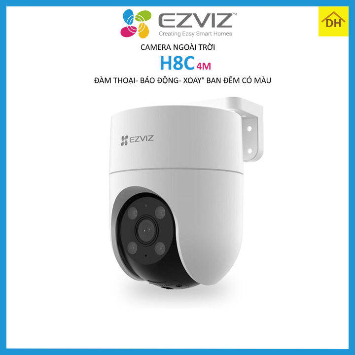 Camera EZVIZ H8C 4M QHD 2K Xoay 360 Độ- Đàm Thoại 2 Chiều- Ban Đêm Có ...