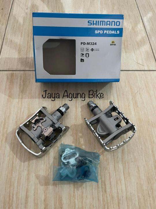 Pedal Shimano PD M324 Cleat dan Non Cleat | Lazada Indonesia