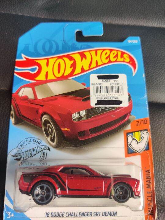 Hot Wheels 18 Dodge Challenger Srt Demon Lazada Ph