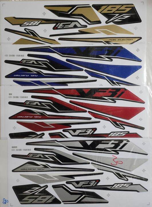 Sym Vf3 i (2) Body Sticker | Lazada