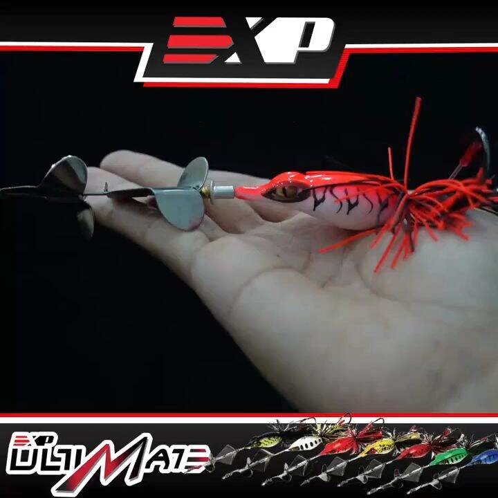 EXP Ulti Twin Slash Bait ULTIMATE Snakehead Fishing Lure for Toman ...