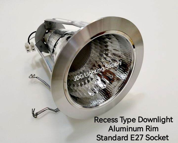 Downlight Recess type E27 Size'4 Aluminum Rim | Lazada PH