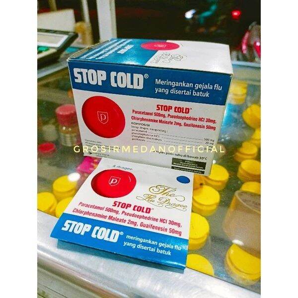 STOP COLD OBAT BATUK PILEK FLU DEMAM | Lazada Indonesia