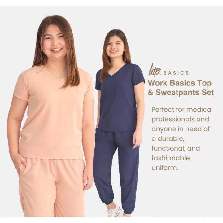 htpbasicsbyreyneth - HTP Basics Scrub Suit - Medical Uniform for Nurse ...