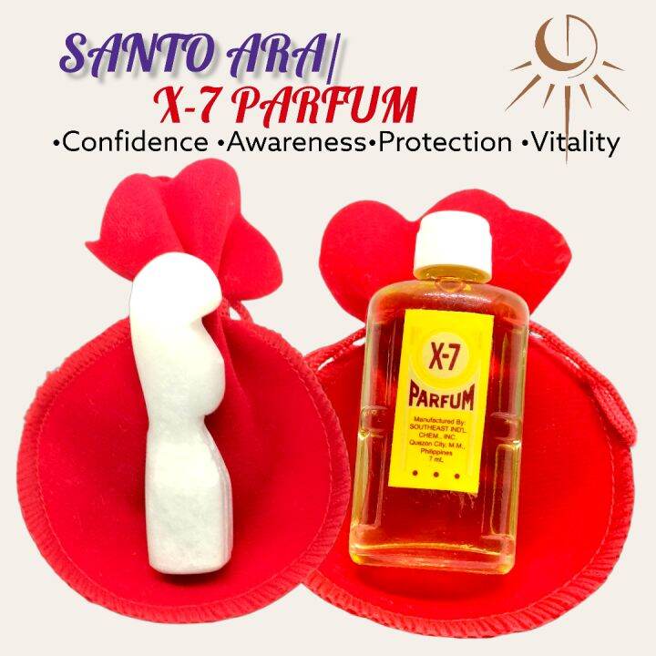 Santo Ara | X-7 Perfume (Authentic) Pampalubag-loob,Pampaswerte at ...