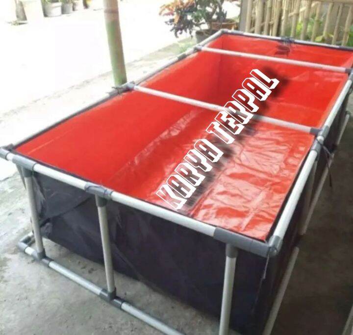 KOLAM TERPAL A3 size 200x100x50 sudah bentuk kolam | Lazada Indonesia