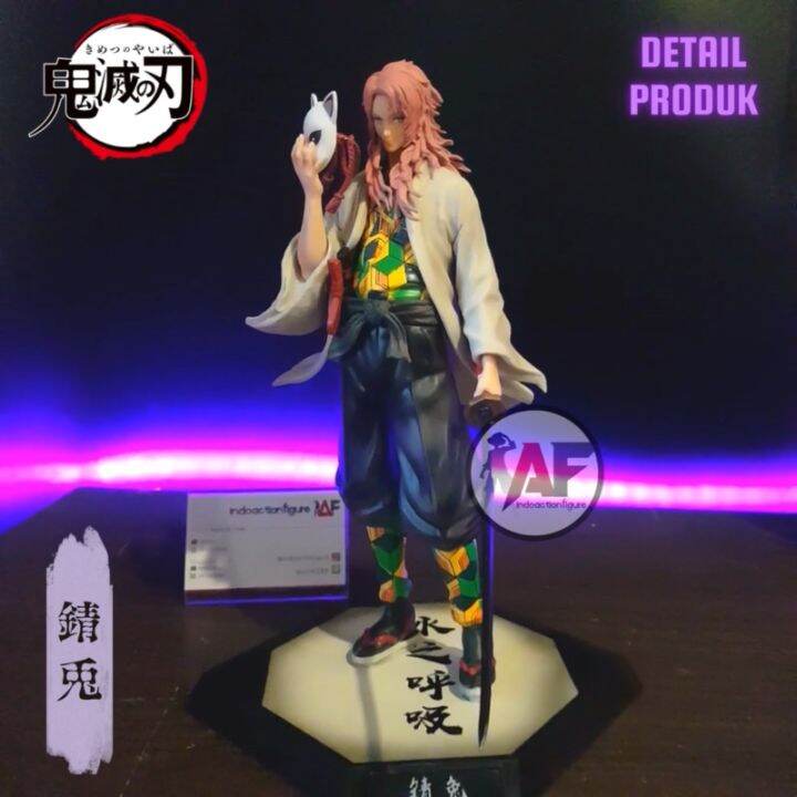 Statue Demon Slayer Sabito mask Cheng x JacksDo studio design recast ...