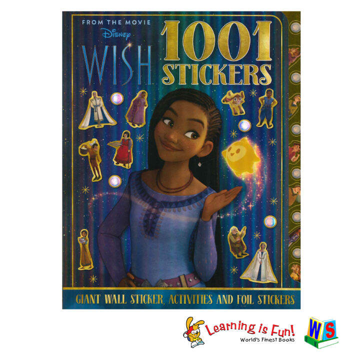 WS DISNEY 1001 STICKERS-WISH | Lazada PH