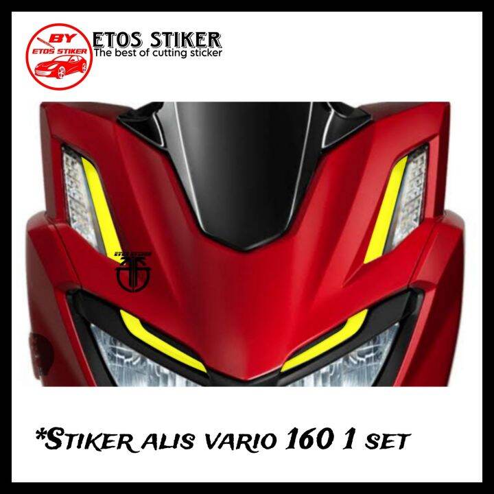 Stiker Alis Vario 160 transparan sticker Cutting motor vario 160 kiri ...