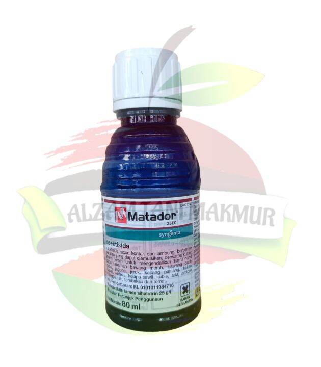 Insektisida Pembasmi Hama MATADOR 25 EC isi 80ml Bahan Aktif LAMDA ...
