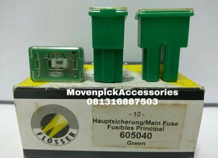 FUSE PUSAT PACIFIC FEMALE BESAR 40A ORIGINAL JAPAN - HARGA 1 PCS ...