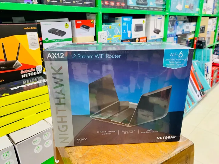 RAX120 — Nighthawk AX12 12-Stream WiFi Router Model / Version: RAX120 ...
