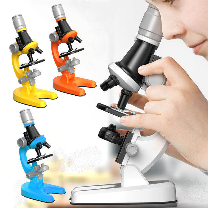 1200X Portable Biological Experiment Microscope School Science ...