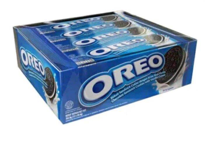 Oreo Lup Vanila 1 box isi 12 pcs | Lazada Indonesia
