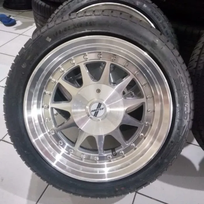 Velg Hartge R15 plus Ban Baru 195 50 plus Baut | Lazada Indonesia