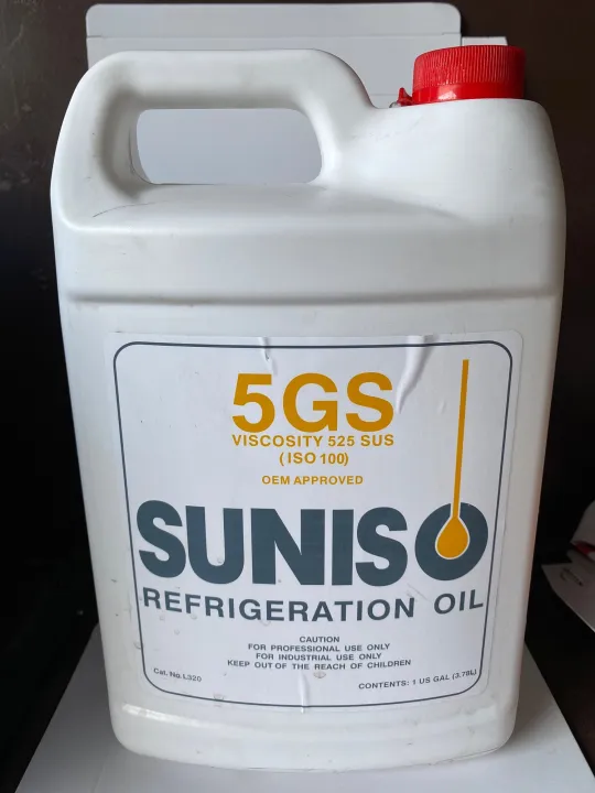 Suniso 5GS 1Gallon | Refrigeration Oil | Lazada PH
