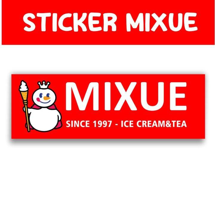 Sticker mixue | Lazada Indonesia