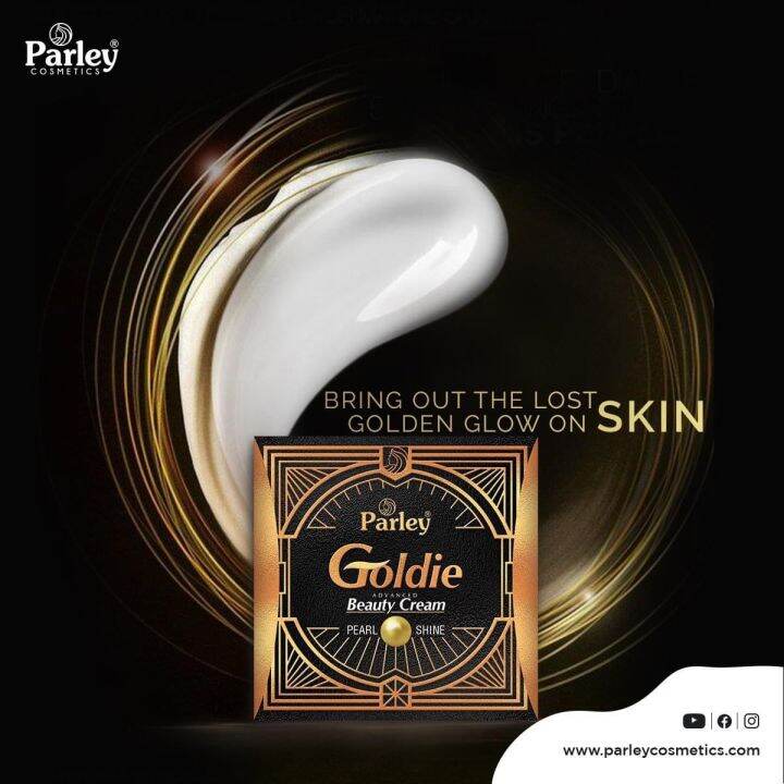 Parley Goldie Advanced Beauty Cream 💯 original For Whitening | Lazada