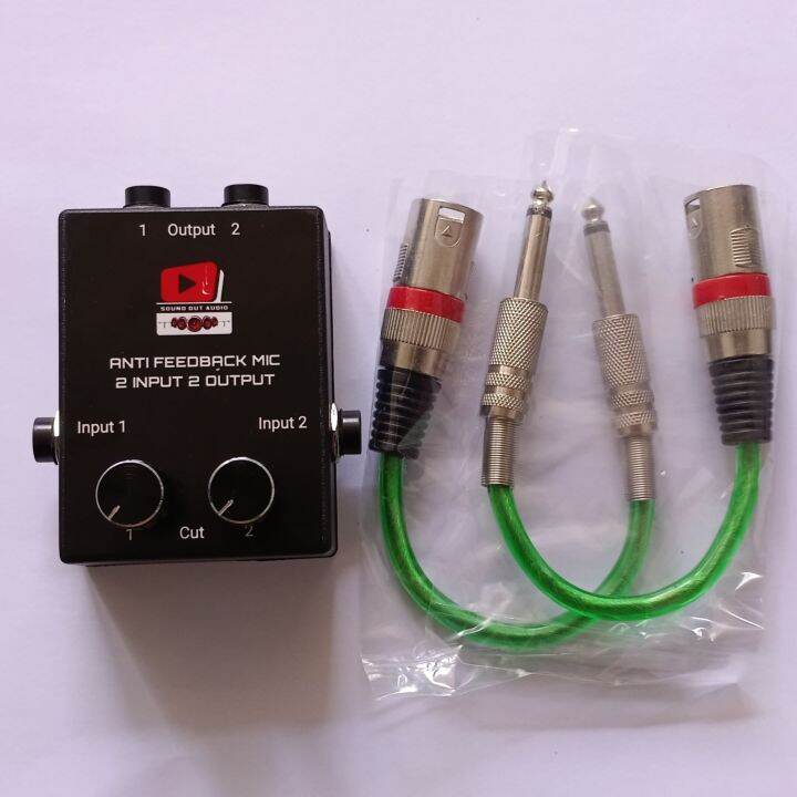 Alat Anti Feedback Mic 2 Input 2 Output | Lazada Indonesia