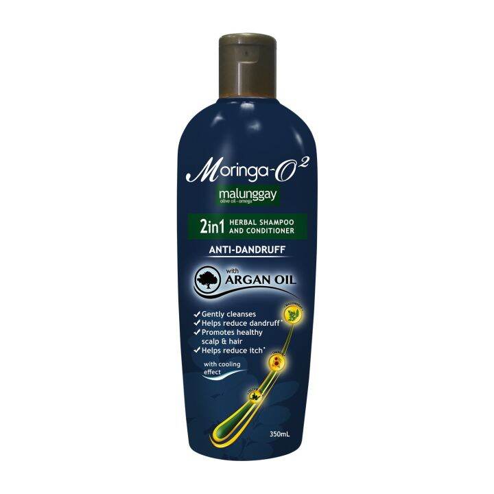 Moringa-O2 Anti-Dandruff 2in1 S&C 350ml | Lazada PH
