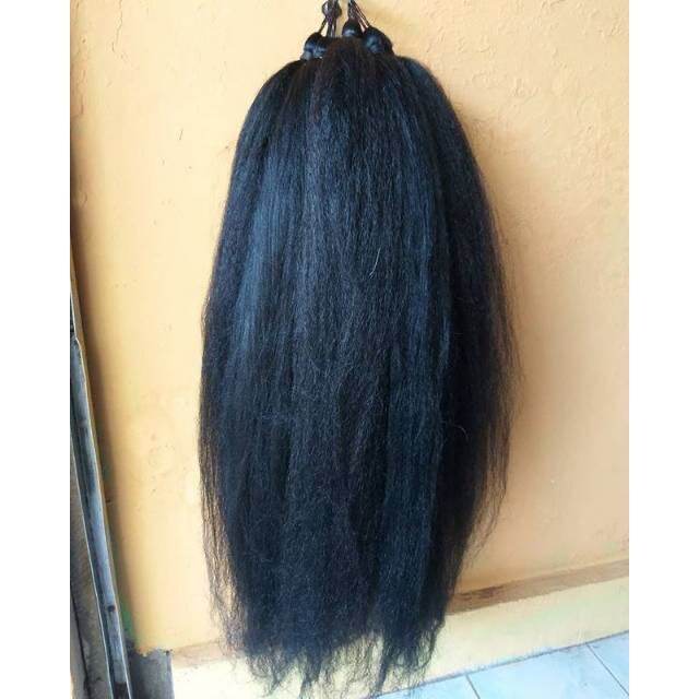 RAMBUT CEMARA HITAM PANJANG 100cm | Lazada Indonesia