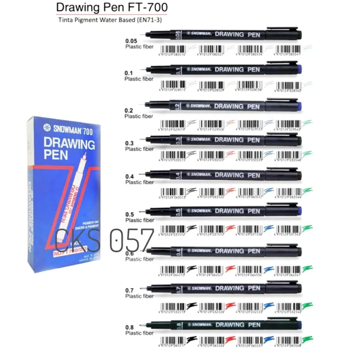 Drawing Pen Snowman FT 700 | Lazada Indonesia