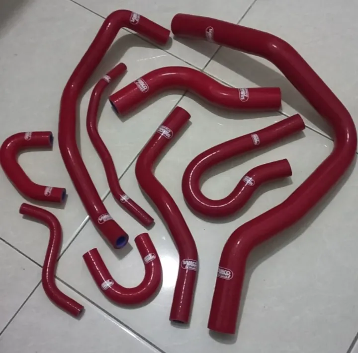 selang radiator hose samco red selang pipa samco merah full set honda ...