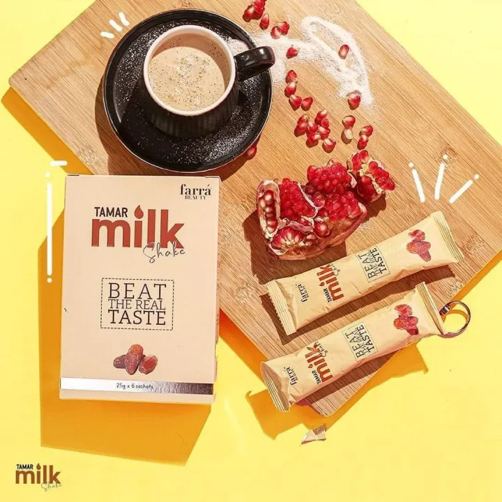 TAMAR MILK SHAKE FARA BEAUTY | SUSU KURMA ORIGINAL | SUSU IBU ...