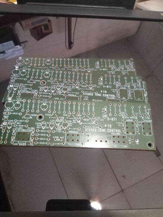 Pcb tone control stereo 4 transistor | Lazada Indonesia