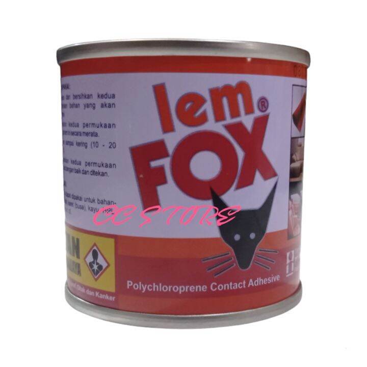 Fox Lem Polychloropene Contact Adhesive Kemasan Kaleng | Lazada Indonesia