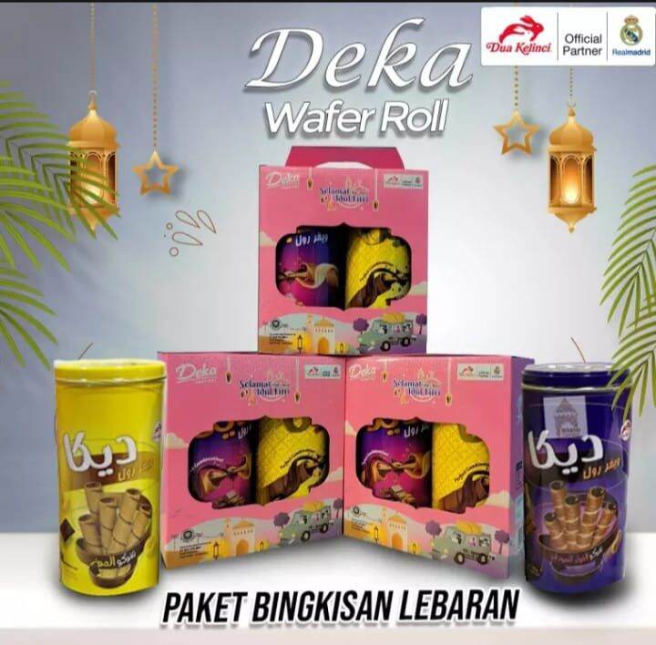 SB Collection Deka Wafer Roll Edisi IDUL FITRI PACK PINK kue lebaran ...