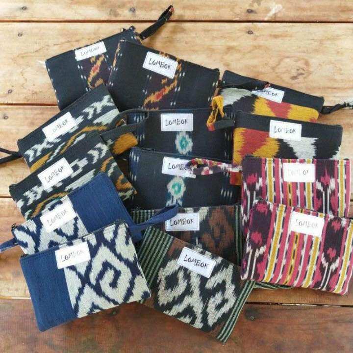 Dompet Tenun Lombok - Oleh Oleh Tenun Lombok | Lazada Indonesia