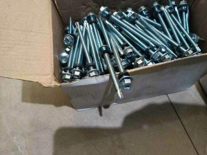 baut skrup roofing putih 5 cm 12 x 50 per 50 pcs | Lazada Indonesia