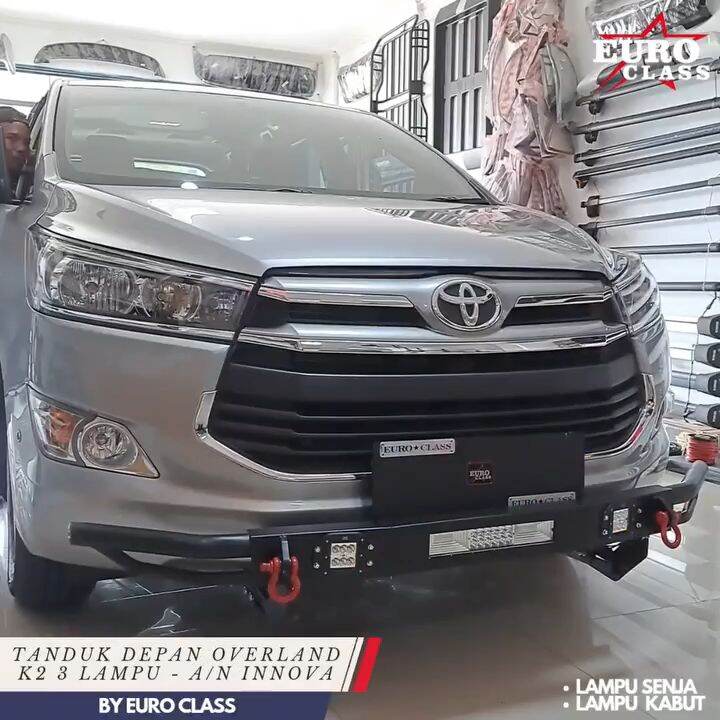 TANDUK DEPAN OVERLAND K2 3 LAMPU - ALL NEW INNOVA | Lazada Indonesia