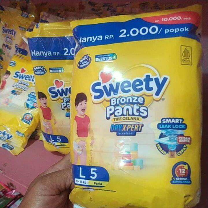 sweety bronze L 5 sweety mini pack | Lazada Indonesia