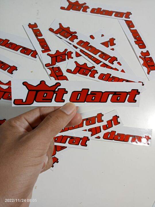 stiker motor rx king jet darat, STICKER CUTING MOTOR JET DARAT | Lazada ...