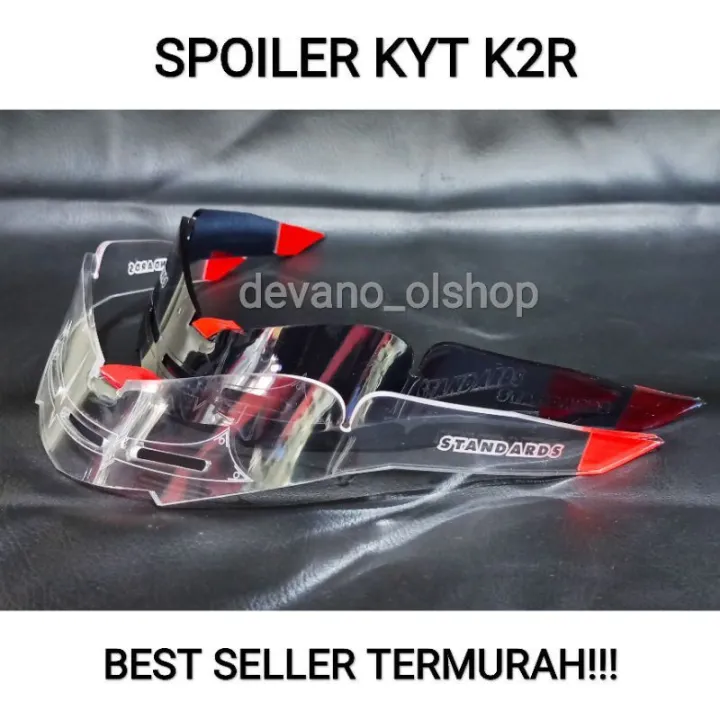 Spoiler KYT K2R / Spoiler Helm KYT K2RIDER | Lazada Indonesia