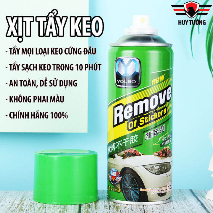 Chai xịt tẩy keo băng dính 450ml chính hãng, chai xịt tẩy sơn, tẩy keo ...