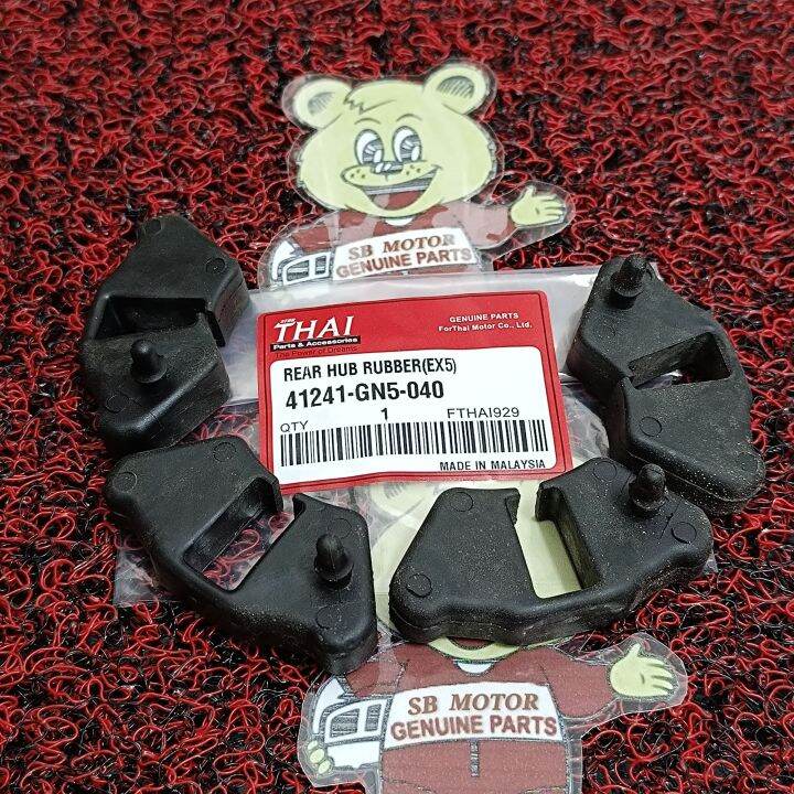 OFFER!!!THAI GENIUS PARTS HONDA EX5 HIGH POWER C70 GBO FAME REAR SPROCKET HUB RUBBER SET ...