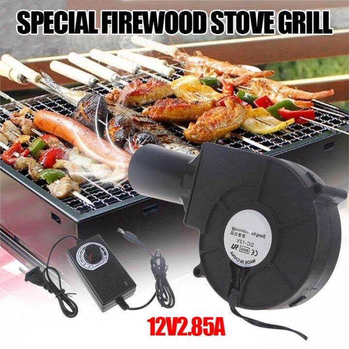 Outdoor Firewood Stove Small Fan Barbecue Special Igniter Combustion ...
