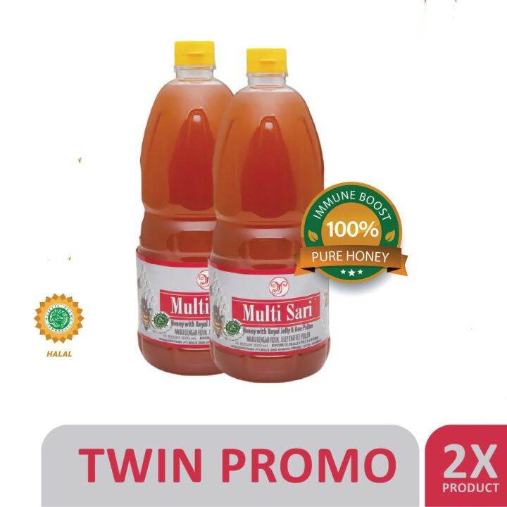 Madu Multisari Plus Promo 2000ml 2 galon | Lazada Indonesia