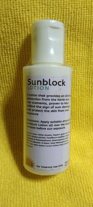 Sunblock Lotion 60ml(SPF70 ULTIMATE PROTECTION) | Lazada PH