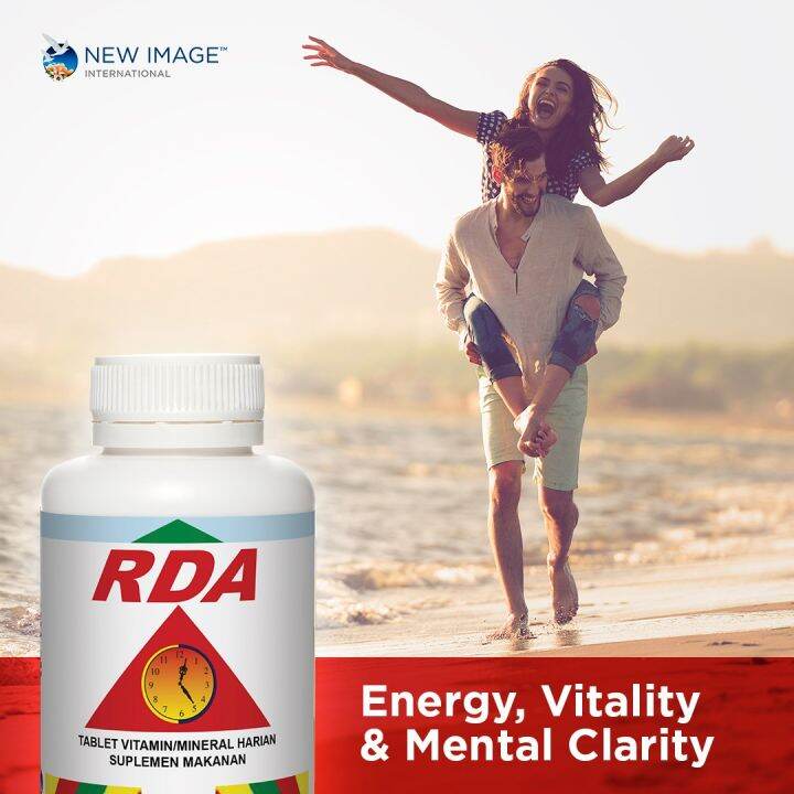 RDA TABLET MULTIVITAMIN DAN MINERAL isi 30 Tablet | Lazada Indonesia