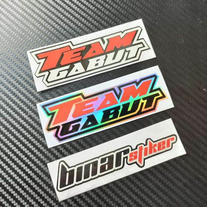 STIKER CUTTING VIRAL TEAM GABUT | Lazada Indonesia