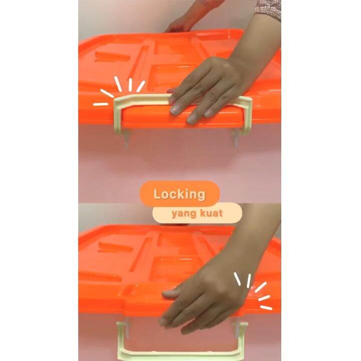 Ezy Box Container Box Plastik 150 Liter Kotak Penyimpanan Keranjang ...