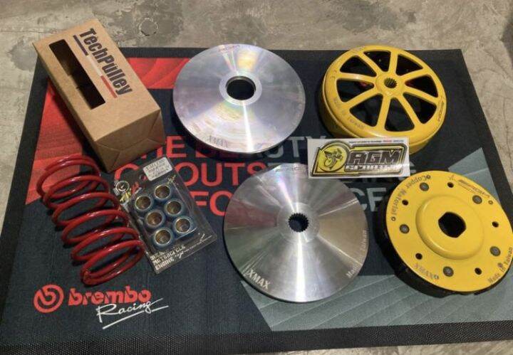 ORIGINAL CVT SET AGM RACING FOR XMAX TAIWAN MADE | Lazada PH