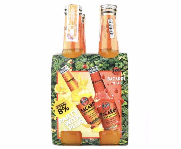 Bacardi Plus Orange 4 X 275 mL | Lazada PH