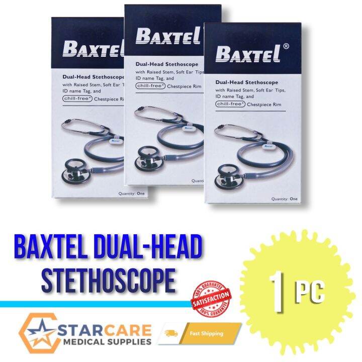 BAXTEL DUAL-HEAD STETHOSCOPE | Lazada PH