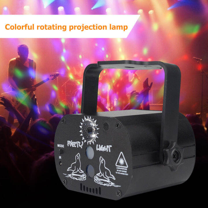 USB Powered Mini LED Laser Projector Light Club DJ Disco Party Stage ...
