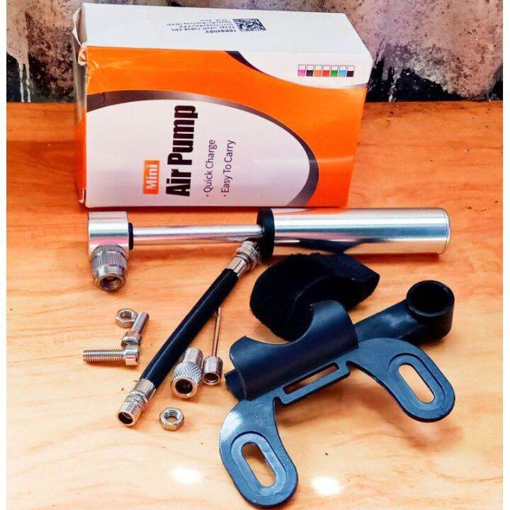 Pompa Mini 120 PSI Aluminium Original Air Pump Quick Charge Easy To ...